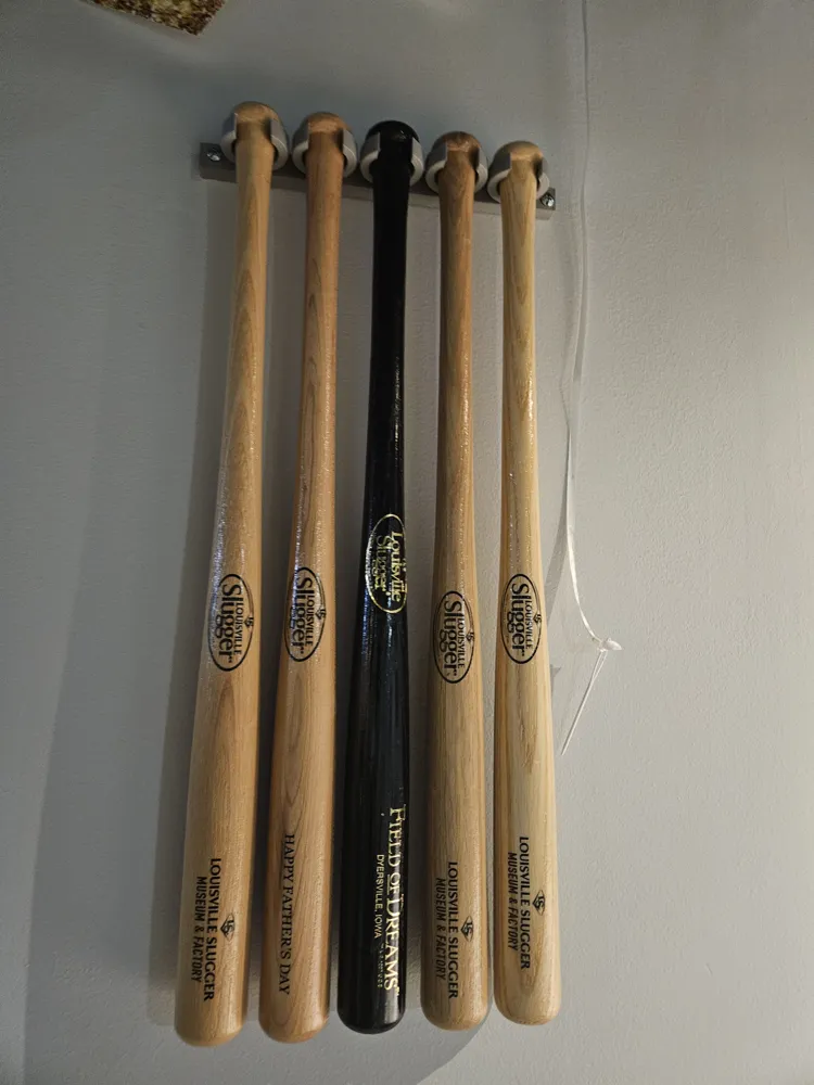 souvenir mini base ball bat wall mount - Free 3D Print Model - MakerWorld