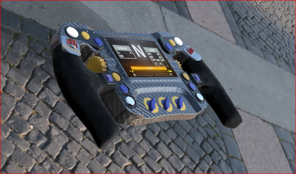 F1 steering wheel – collections model. - Free 3D Print Model - MakerWorld