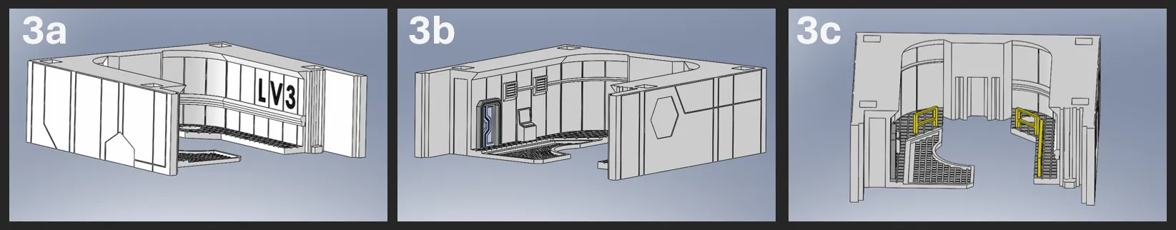 Mechanical Rocket Silo Book Nook - Free 3D Print Model - MakerWorld