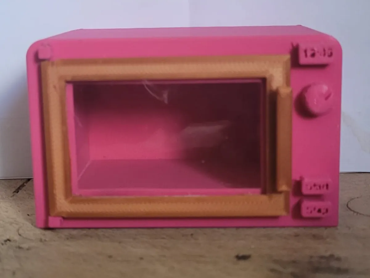Barbie Microwave - Free 3D Print Model - MakerWorld