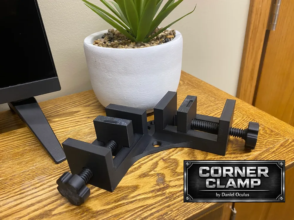 Abrazadera de esquina (una placa) - Modelo de impresión 3D gratuito ...