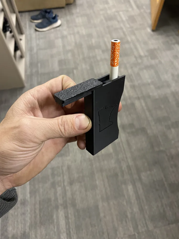 Minnesota Dugout Herb Pipe Box (Deer Whistle) - Free 3D Print Model ...