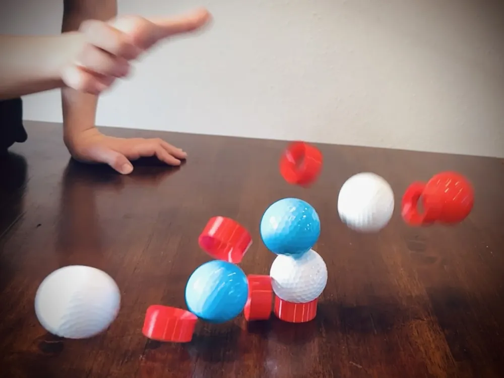 GolfStack Balance Game - Free 3D Print Model - MakerWorld