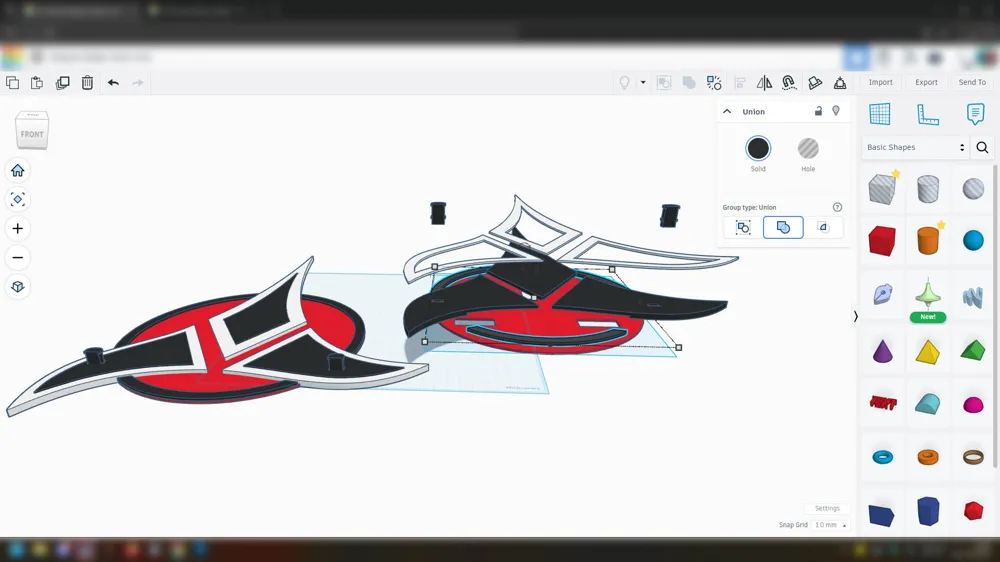 Bat'leth Pizza Cutter (Raven Forge) wall mount - Free 3D Print Model ...