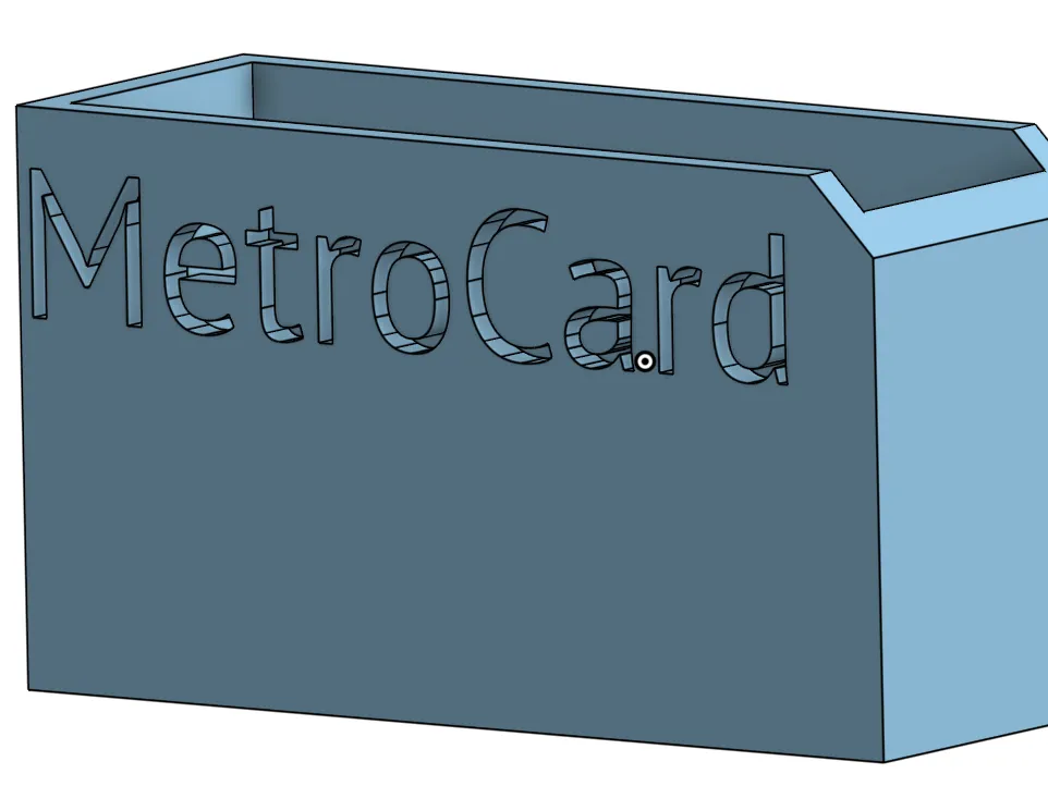 MetroCard Holder - Free 3D Print Model - MakerWorld