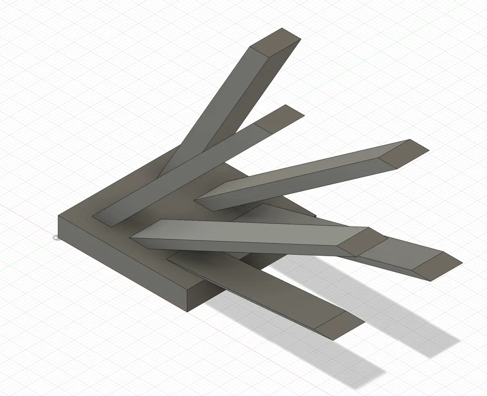 The ULTIMATE EXTREME overhang test (30-85) - Free 3D Print Model ...