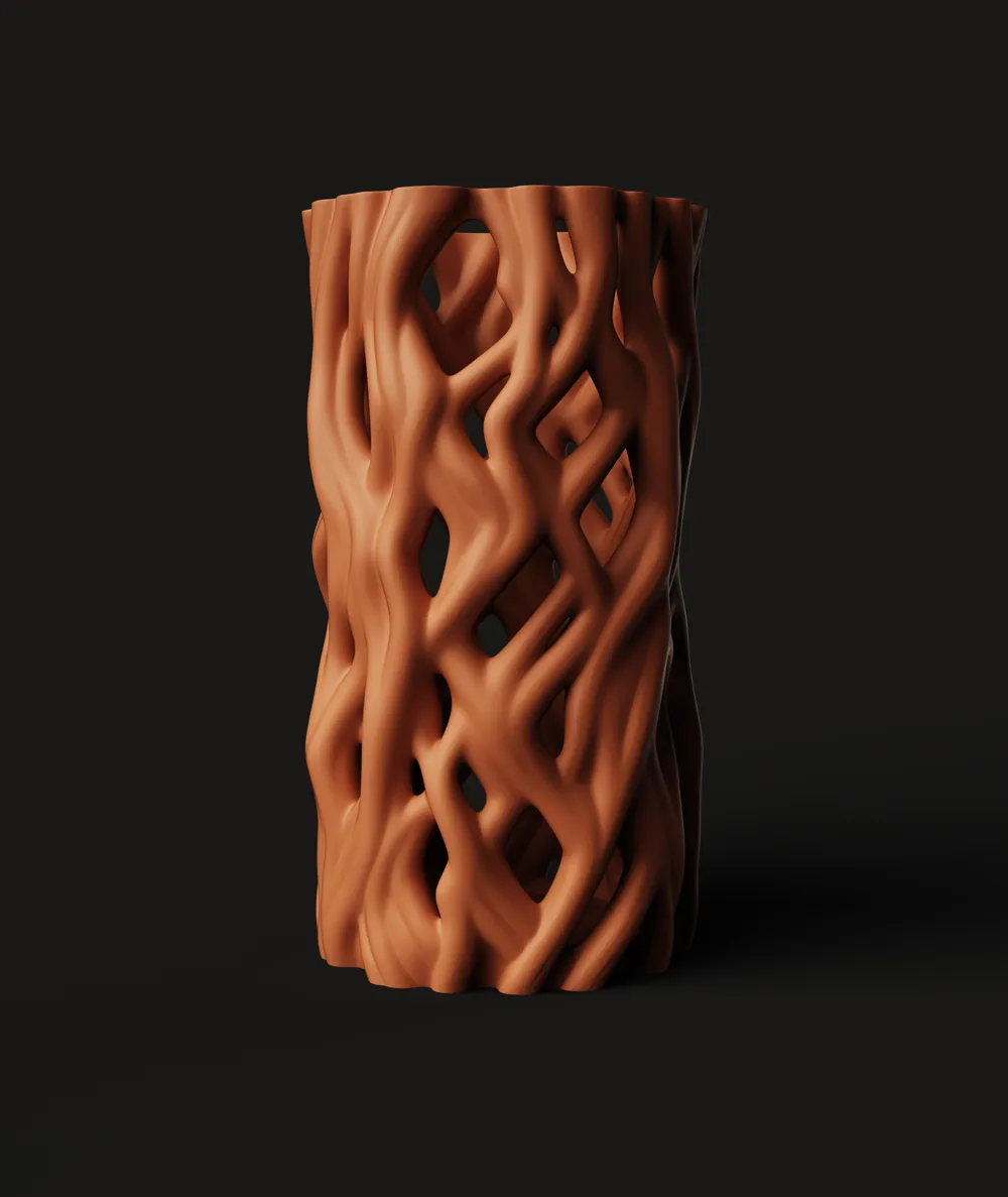 Organic Voronoi Vase|Flower Pot |Modern Home Decor - Free 3D Print ...