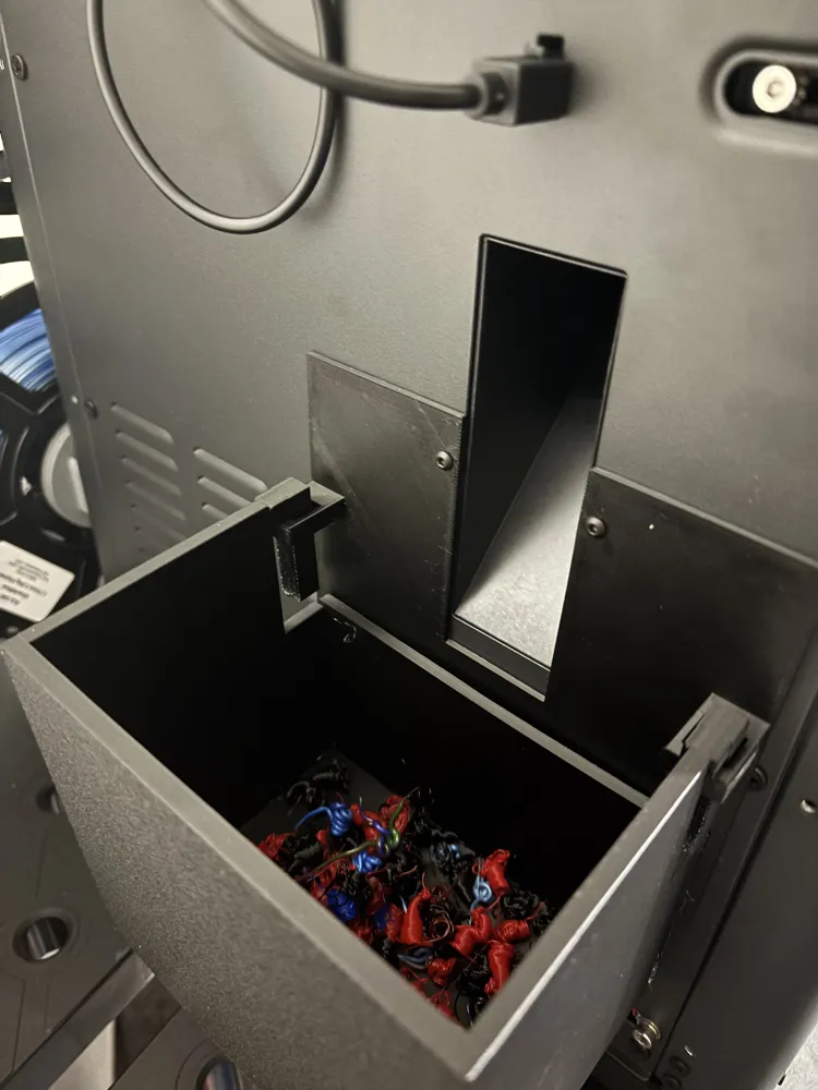 AD5X Poop Bucket – Removable Filament Waste Bin - Free 3D Print Model ...