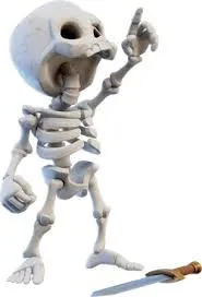 Skeleton from clash royale and clash of clans - Free 3D Print Model ...