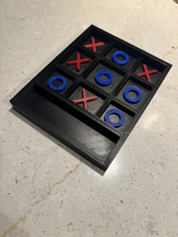 Mini Tic Tac Toe – Kostenloses 3D-Druckmodell – MakerWorld