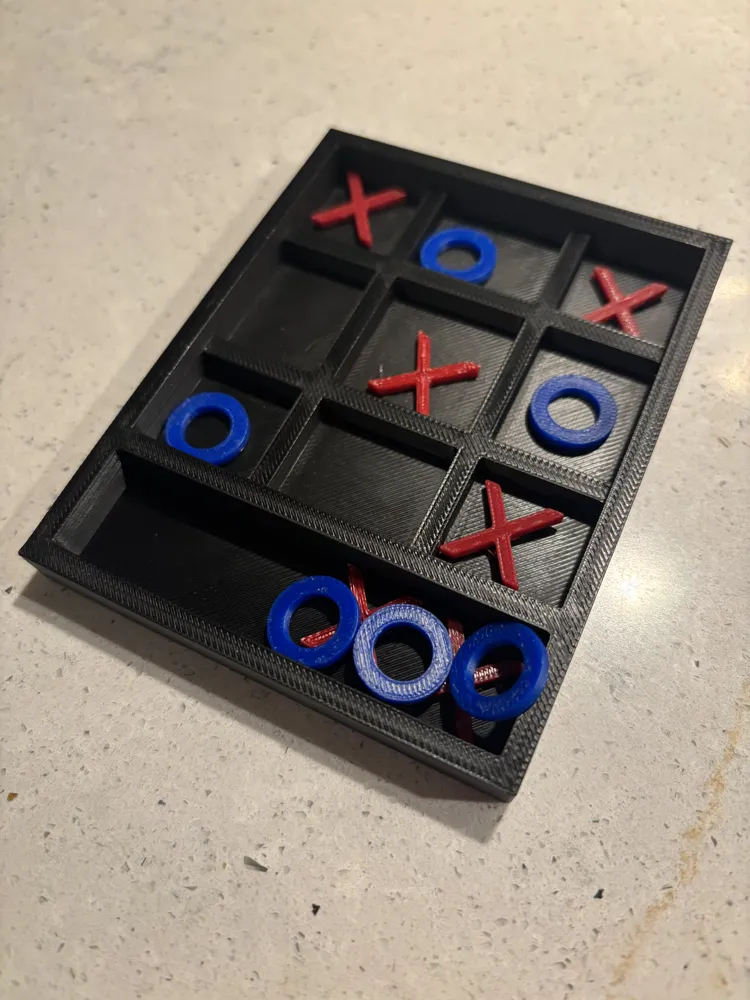Mini Tic Tac Toe – Kostenloses 3D-Druckmodell – MakerWorld