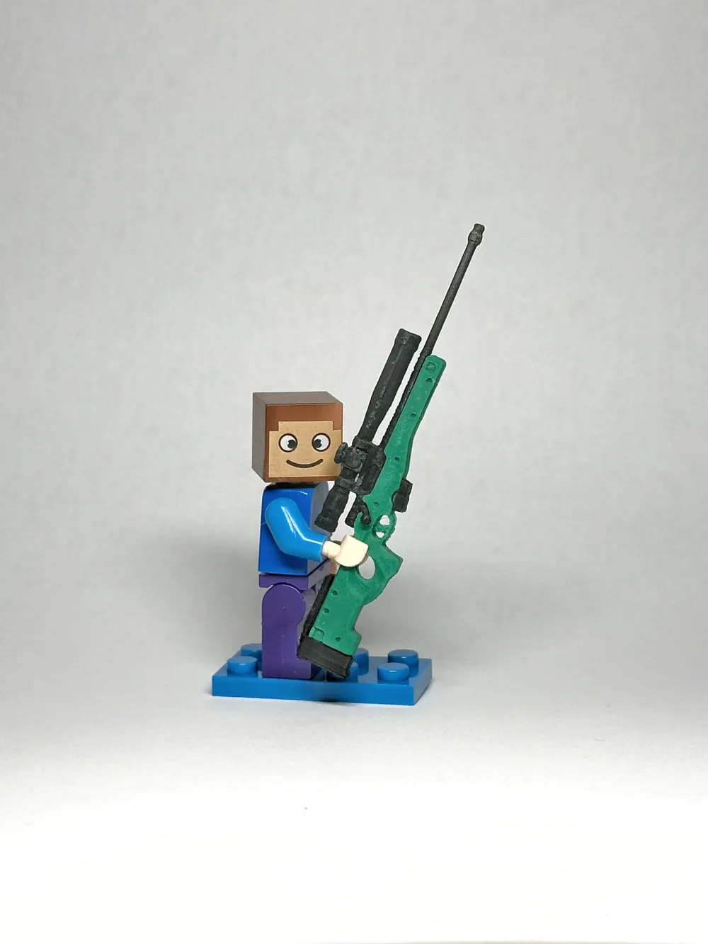Lego Minifigure AWM Sniper Rifle - Free 3D Print Model - MakerWorld