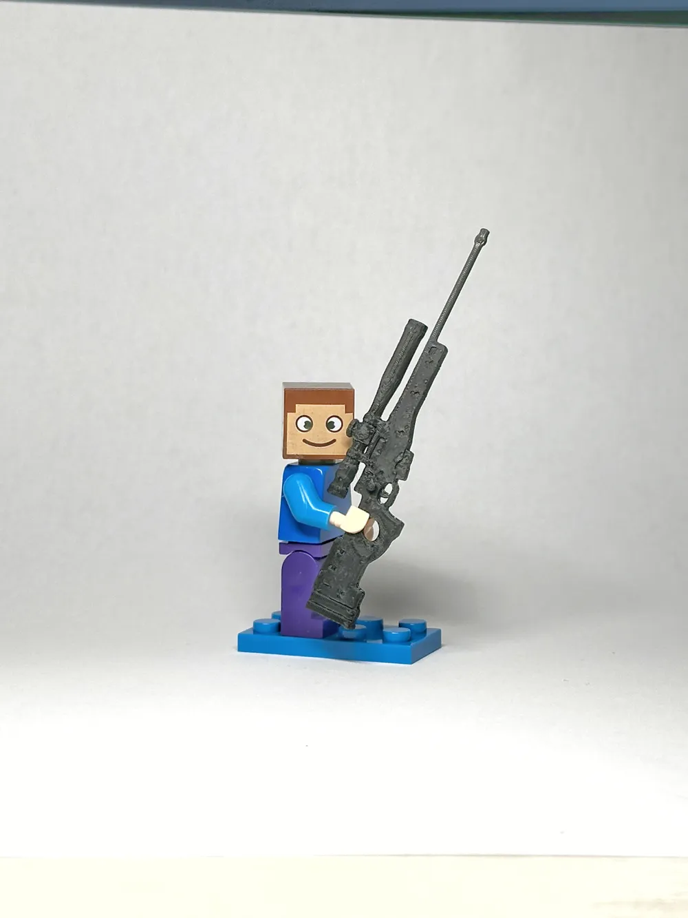Lego Minifigure AWM Sniper Rifle - Free 3D Print Model - MakerWorld
