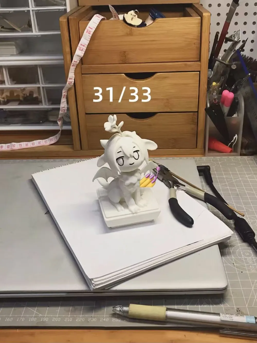 Ark Statue of Doubt - Disassembled Stable Version - Free 3D Print Model ...