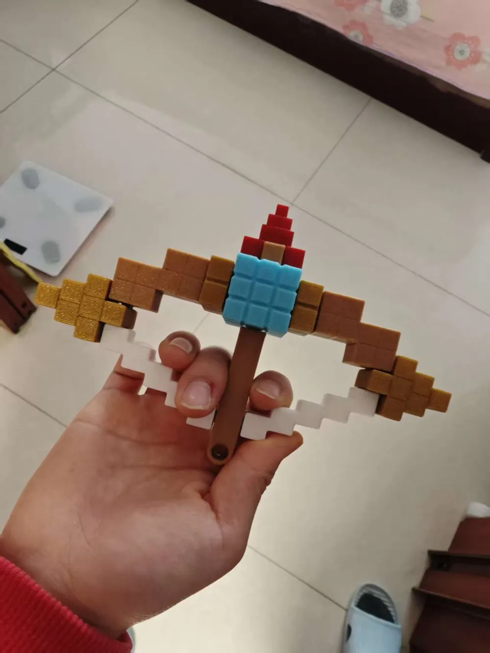 Minecraft Bogen, zerlegte farbgetrennte Version – Kostenloses 3D ...