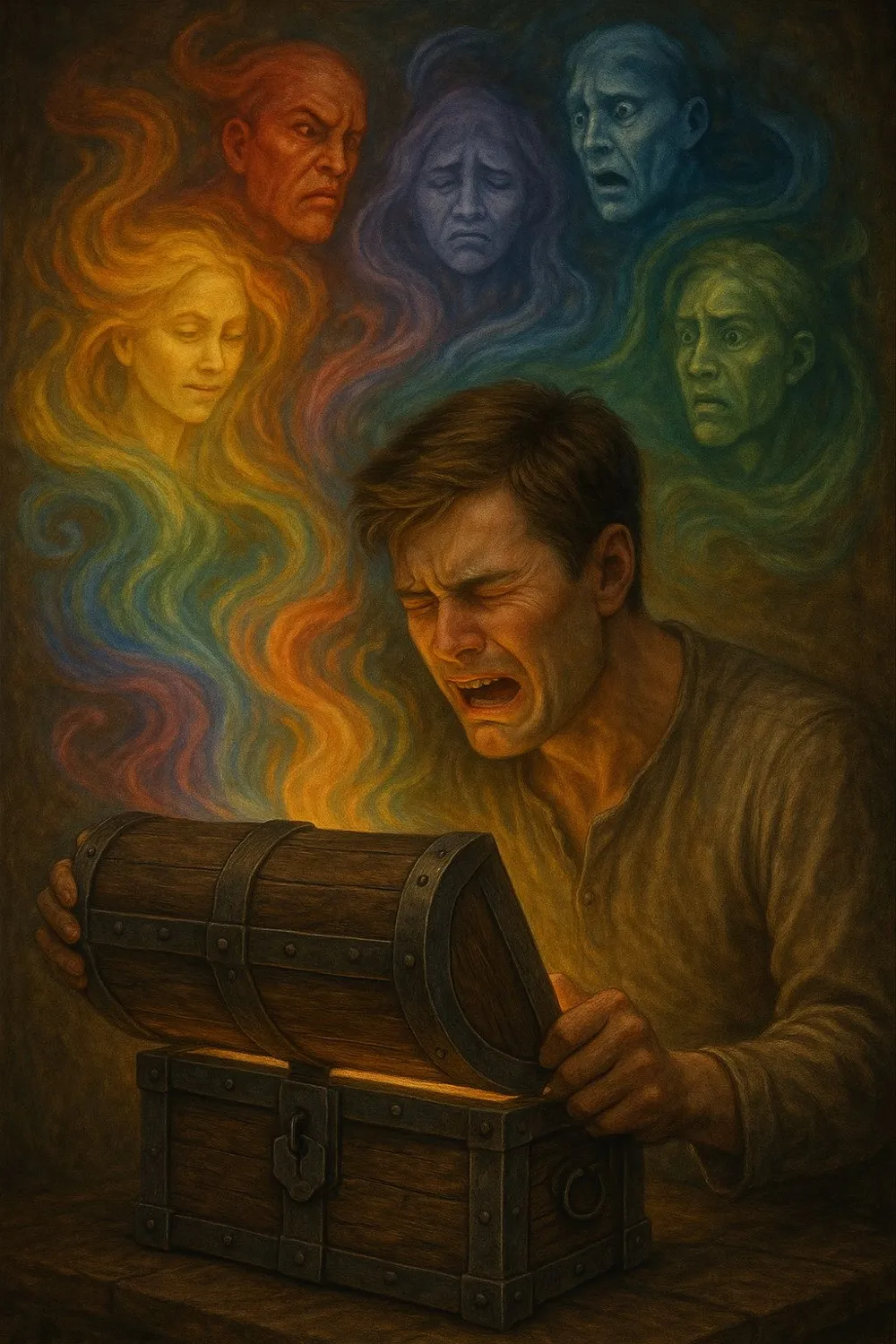 Emotions Chest - Free 3D Print Model - MakerWorld