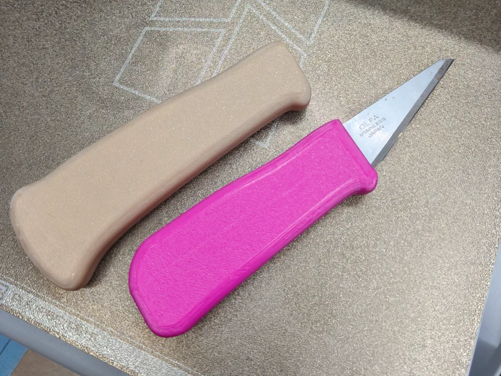 OLFA CKB-2 blade compatible handle - Free 3D Print Model - MakerWorld