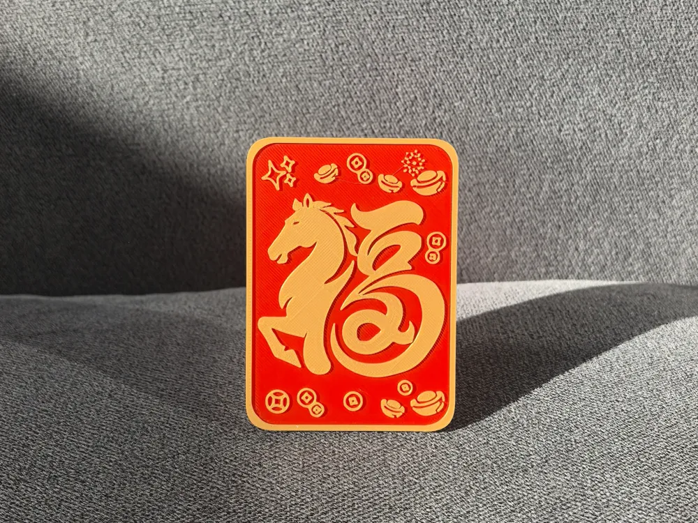 Adorno de escritorio del Año del Caballo de la buena fortuna, figura de ...