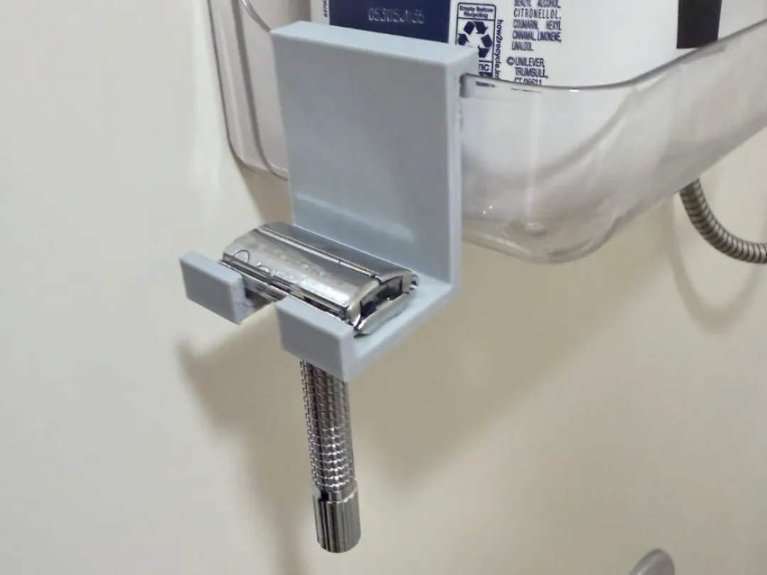 Shower Caddy Razor Holder - Free 3D Print Model - MakerWorld