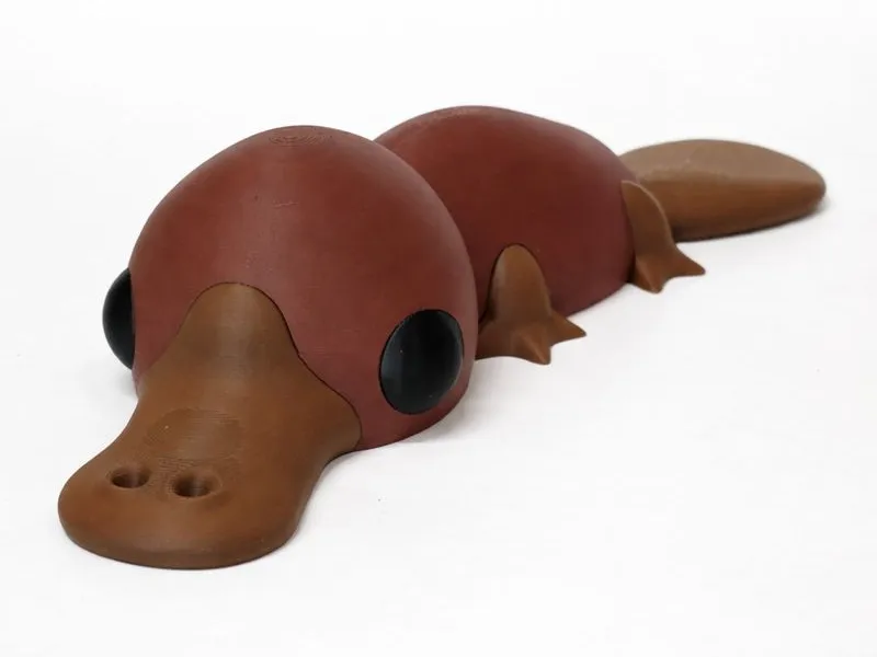 Baby Platypus - Mini Monster #12 - Free 3D Print Model - MakerWorld