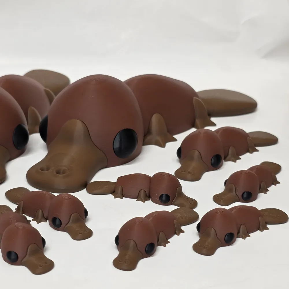 Baby Platypus - Mini Monster #12 - Free 3D Print Model - MakerWorld