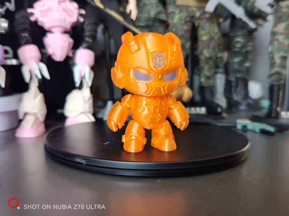 Chibi Bumblebee (Bobblehead) - Free 3D Print Model - MakerWorld