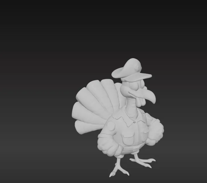 turkey policeman - Free 3D Print Model - MakerWorld