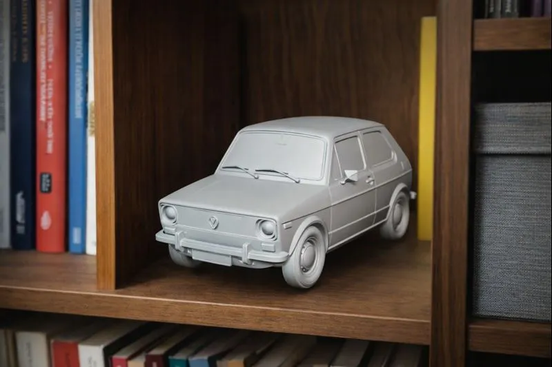 Volkswagen Golf - Free 3D Print Model - MakerWorld