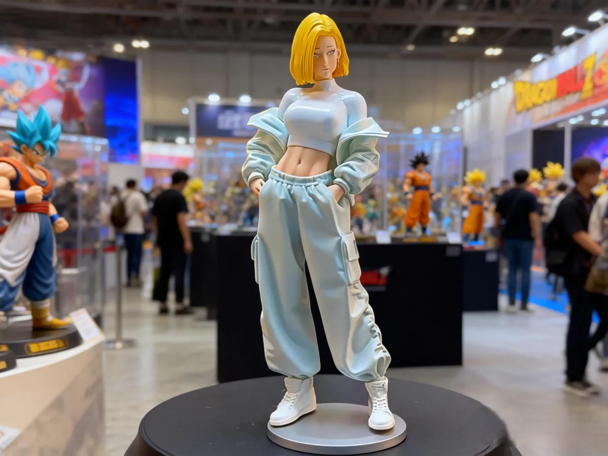 Dragon Ball Android 18 White Outfit Figure - Free 3D Print Model ...