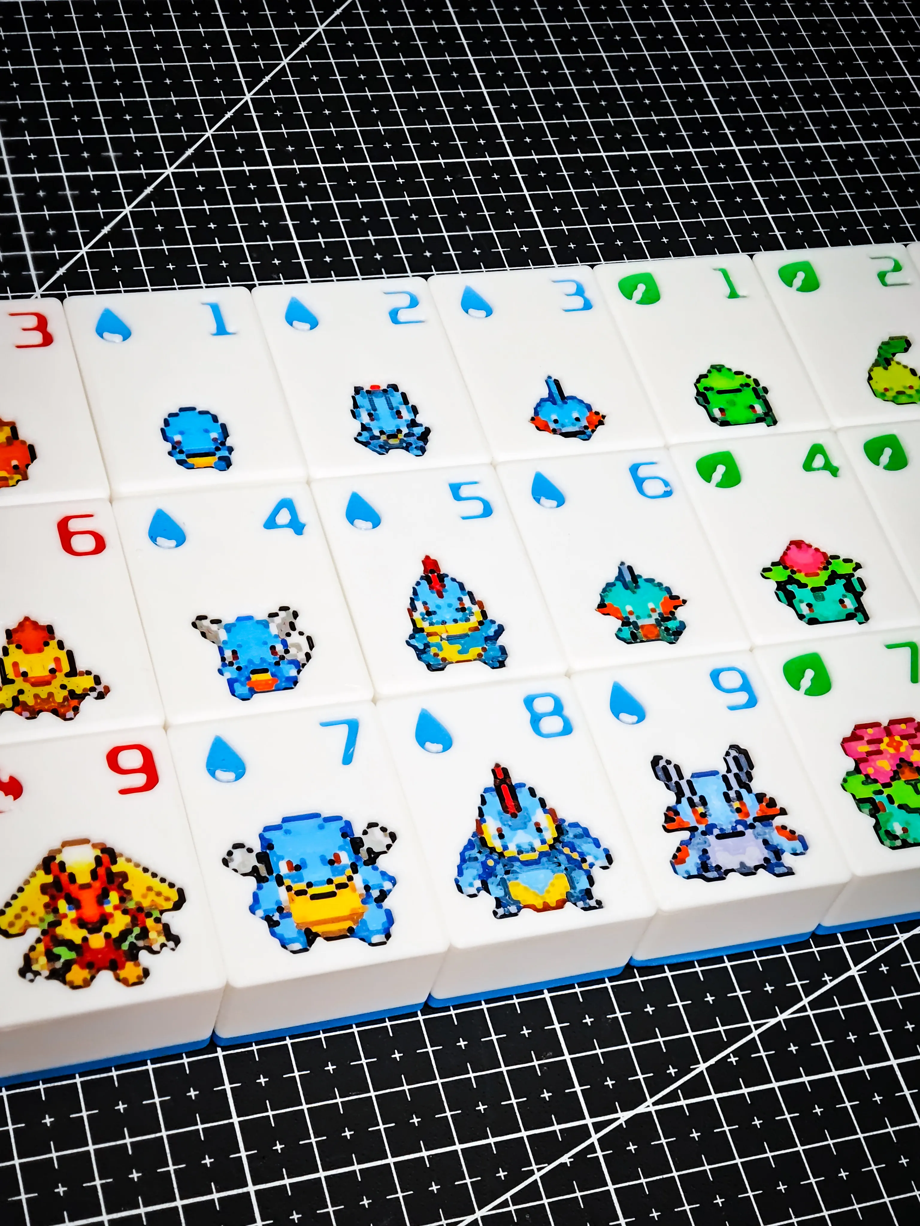 Pokemon x Mahjong Complete 144 Tiles | Pokemon x Mahjong - Free 3D ...