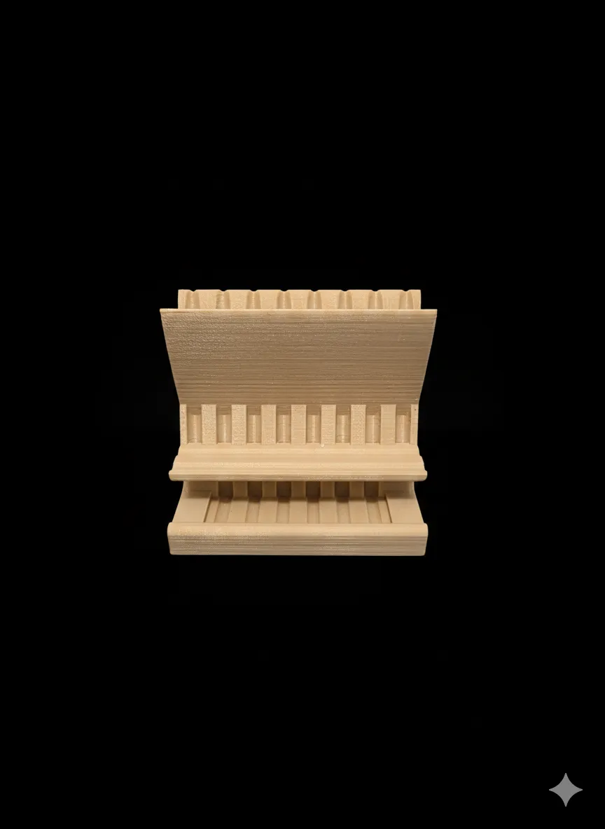 Modern Geometric Cross Base - Free 3D Print Model - MakerWorld