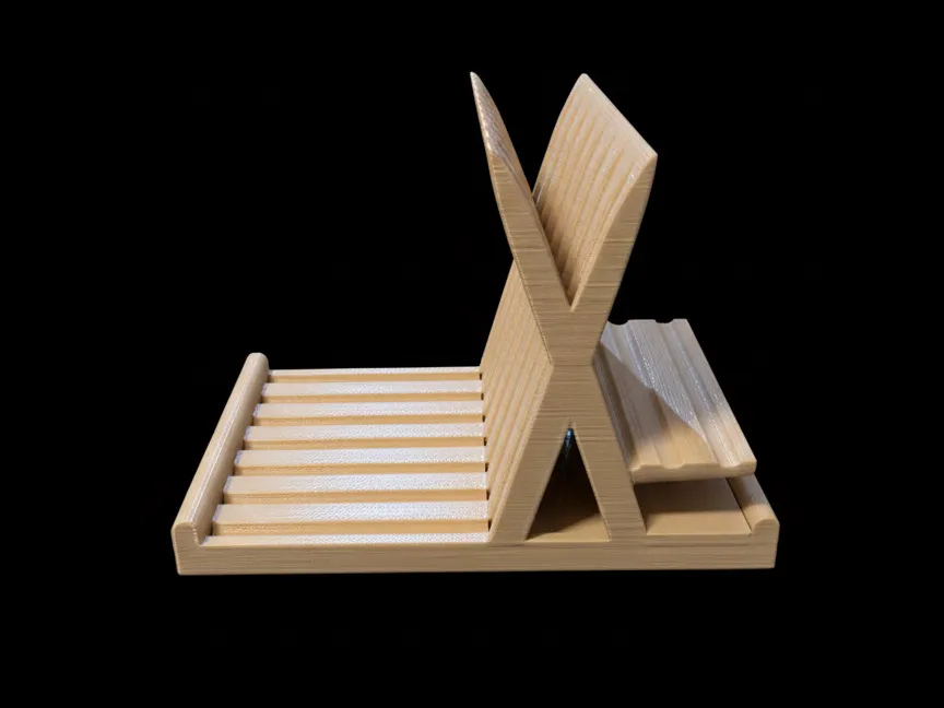 Modern Geometric Cross Base - Free 3D Print Model - MakerWorld