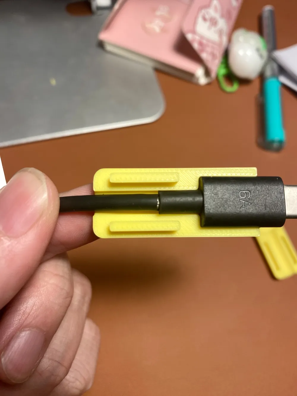 CUKTECH 6A Type C Rubber Data Cable USB Connector Protective Case ...