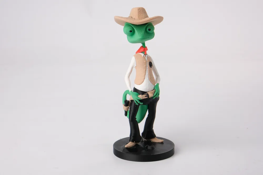 Figurine Rango – Art de dessin animé western stylisé - Modèle d ...