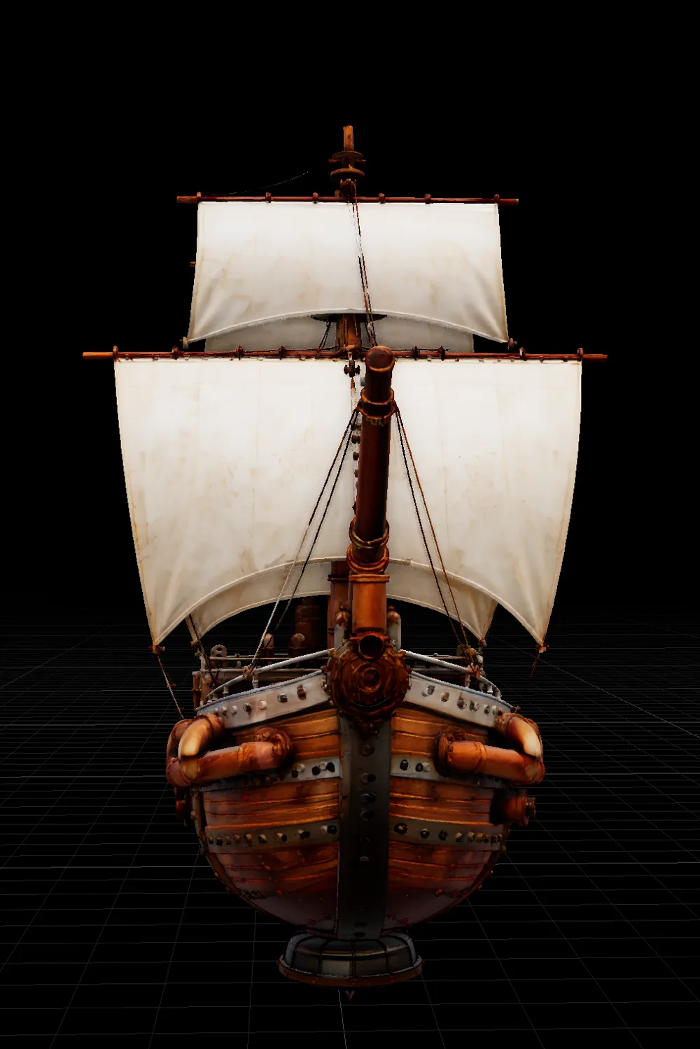 pirate ship - Free 3D Print Model - MakerWorld