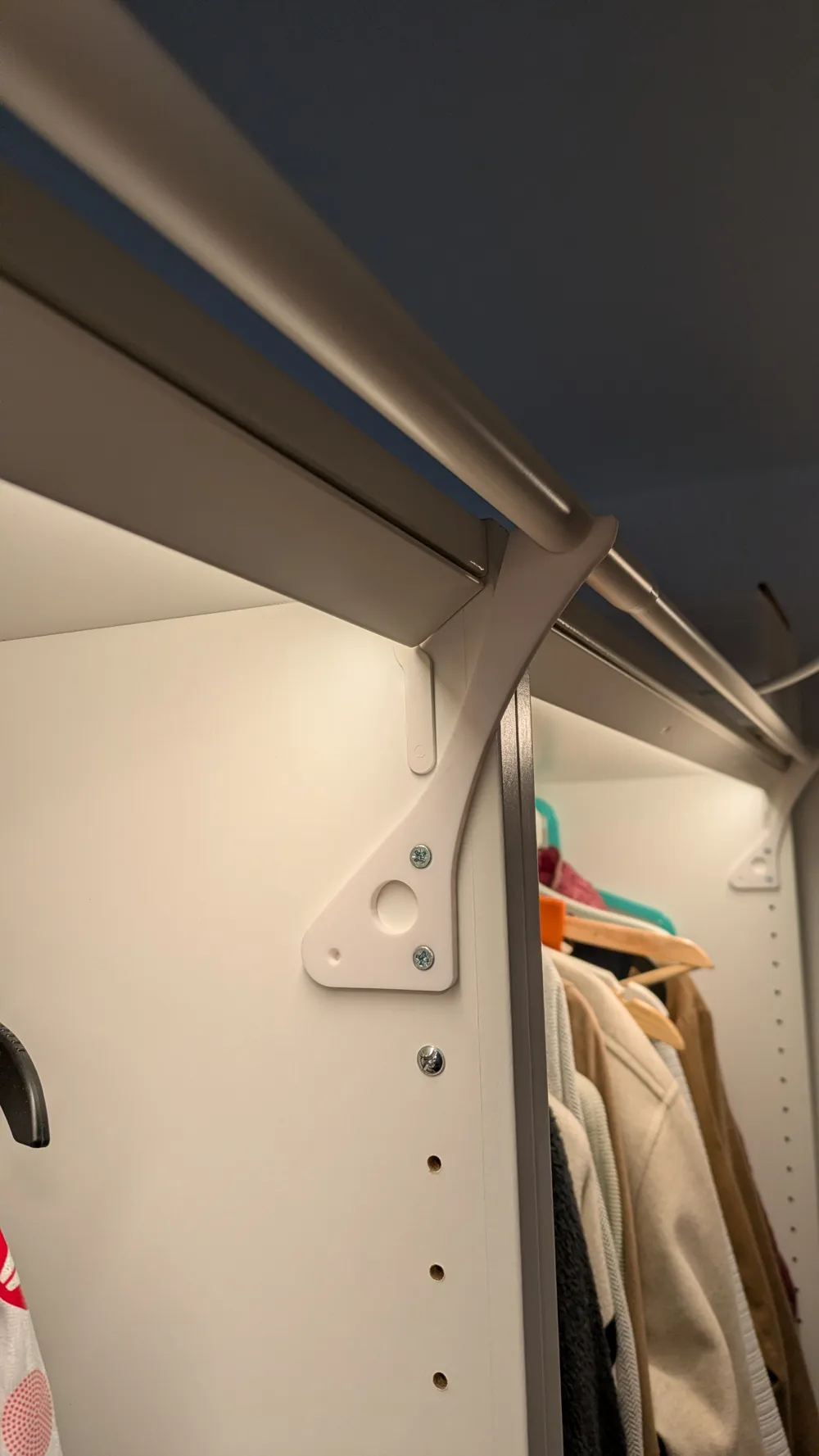 NEW PAX RÄCKA Curtain Rail Mount - Free 3D Print Model - MakerWorld