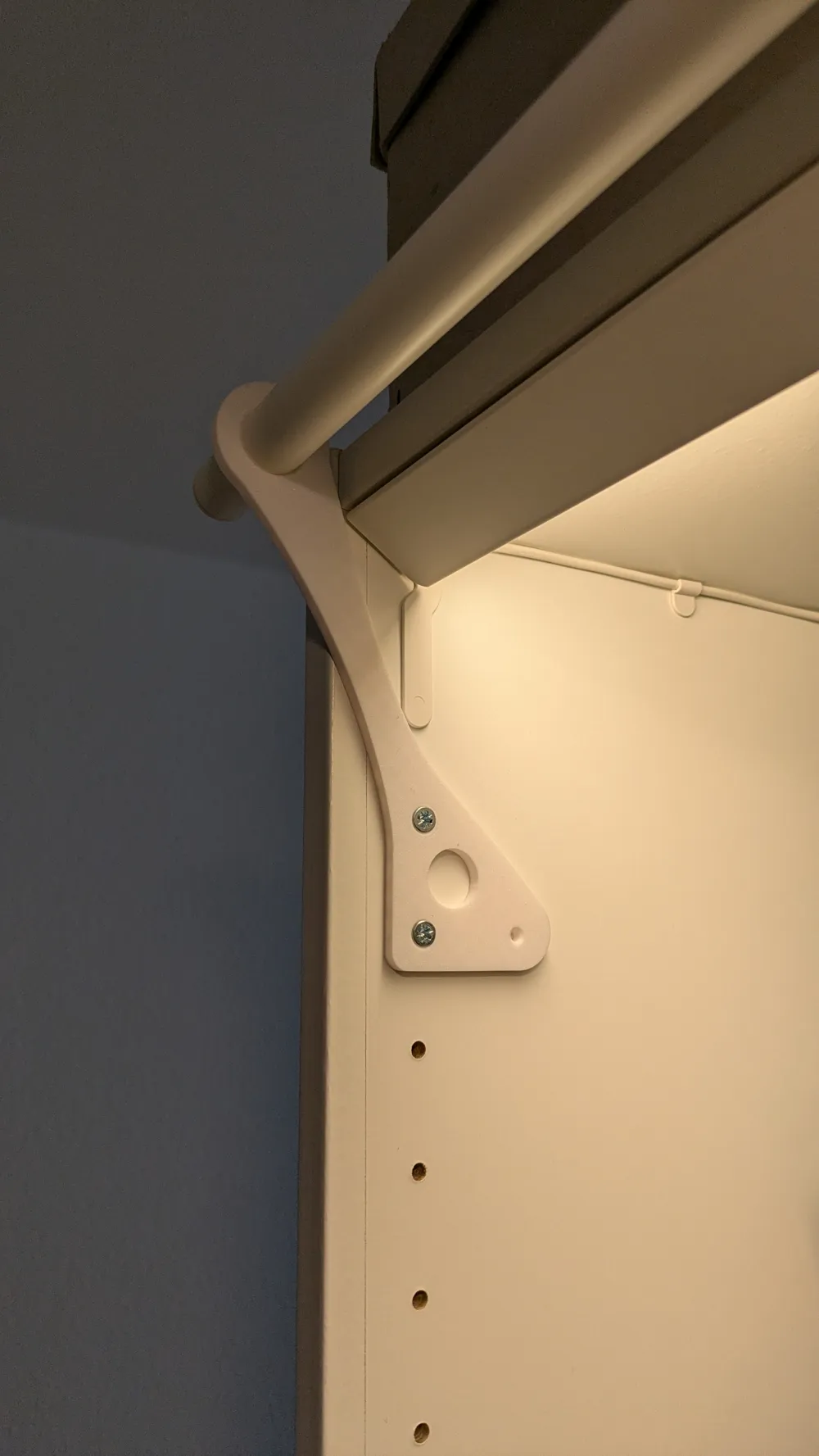 NEW PAX RÄCKA Curtain Rail Mount - Free 3D Print Model - MakerWorld