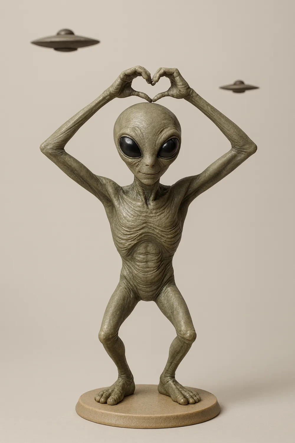 Loving alien - Free 3D Print Model - MakerWorld