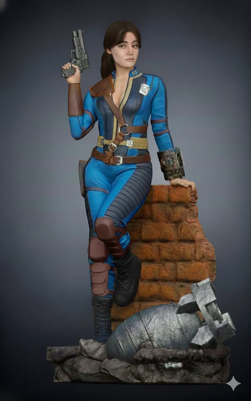 Lucy MacLean from Fallout - Free 3D Print Model - MakerWorld