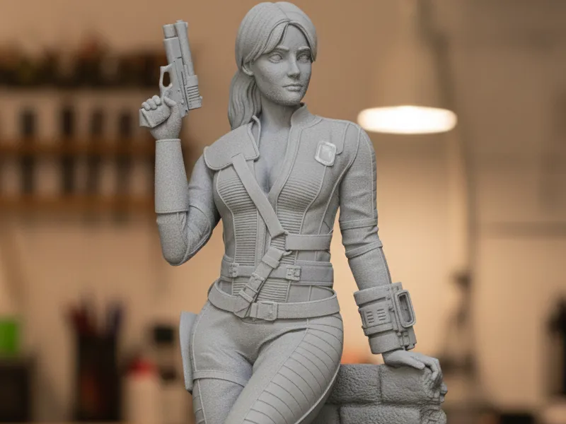 Lucy MacLean from Fallout - Free 3D Print Model - MakerWorld