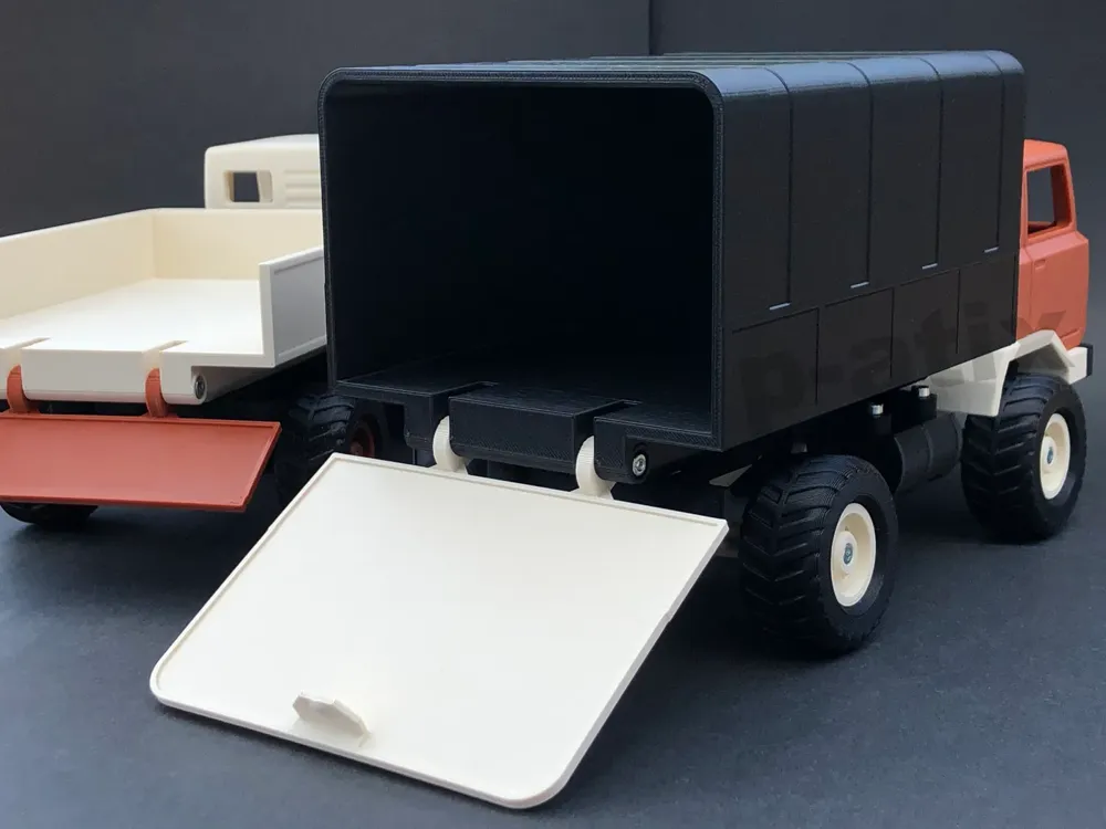 off road semi truck - Free 3D Print Model - MakerWorld