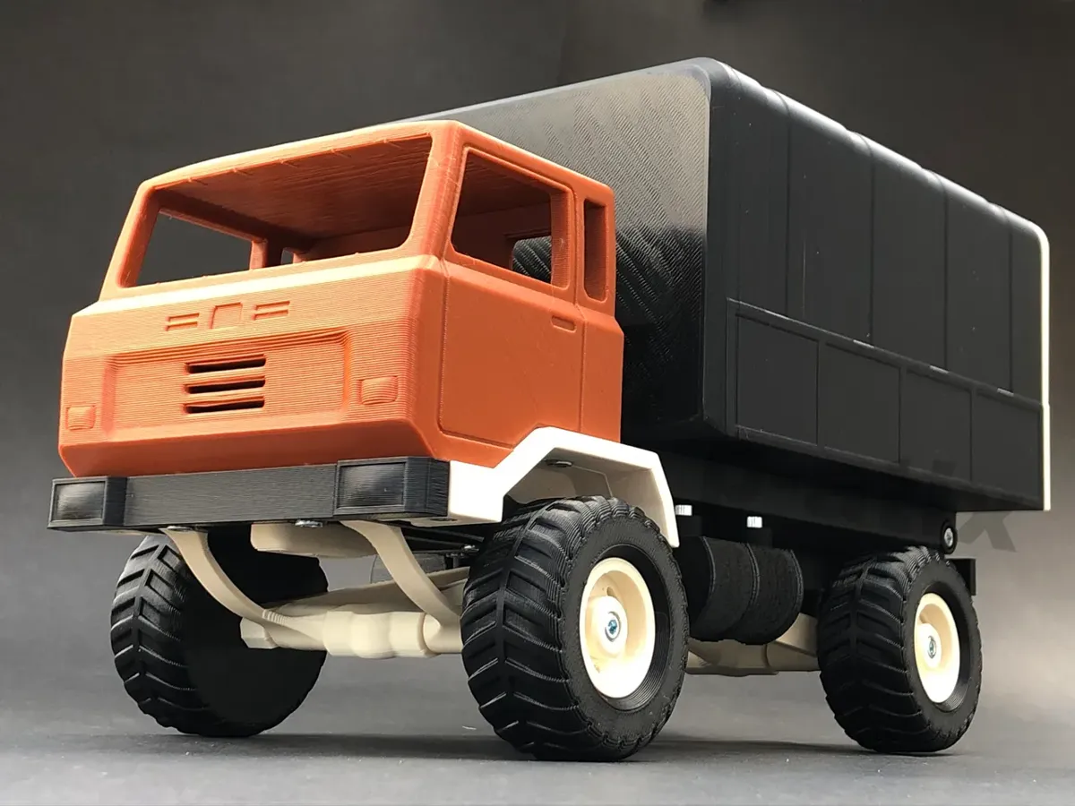 off road semi truck - Free 3D Print Model - MakerWorld