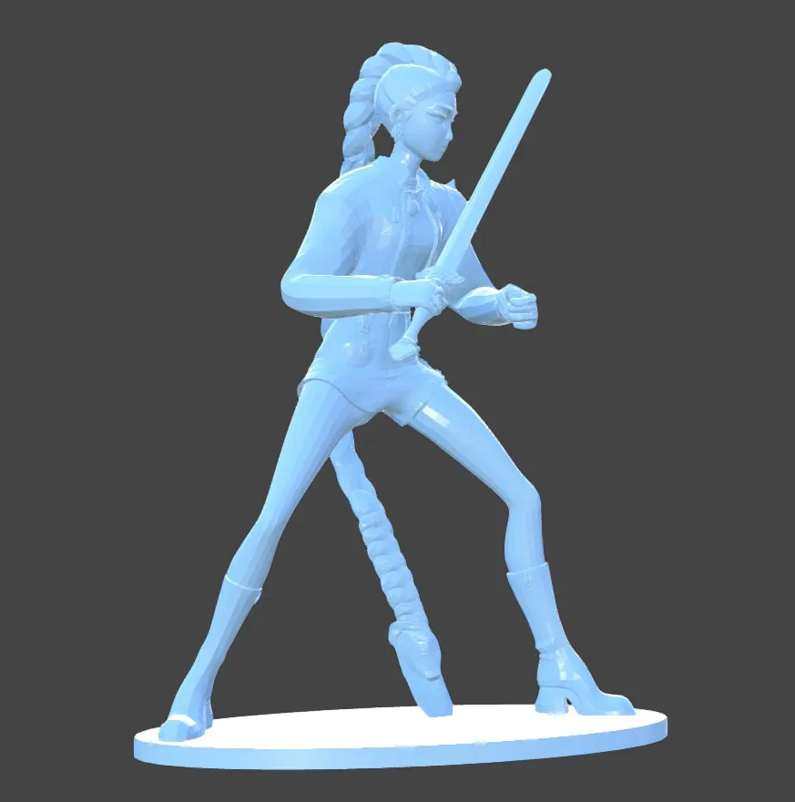 Rumi – K-Pop Demon Hunters - Free 3D Print Model - MakerWorld