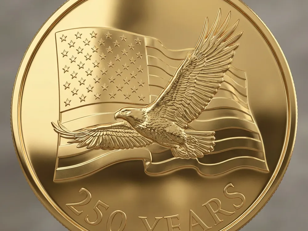 250 Year Medal - Free 3D Print Model - MakerWorld