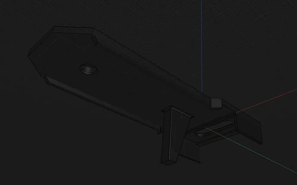 Comgrow T300-T500 Front Center Camera Mount - Free 3D Print Model ...