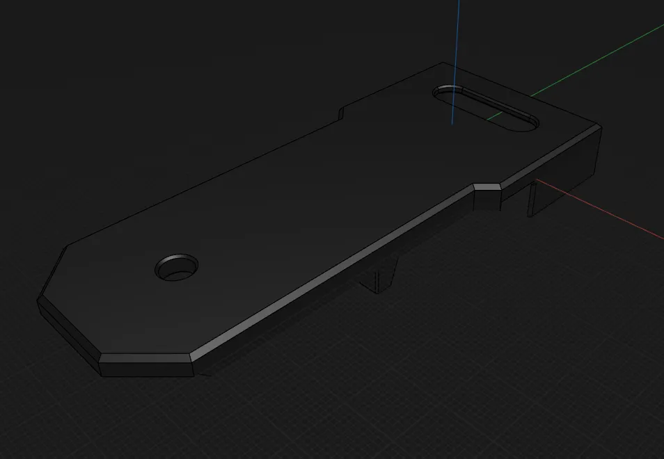 Comgrow T300-T500 Front Center Camera Mount - Free 3D Print Model ...