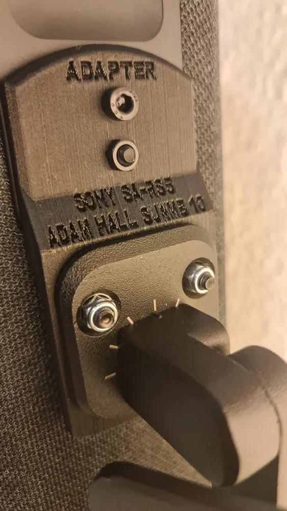 Adapter Sony SA-RS5 - Adam Hall SUWMB 10 - Free 3D Print Model - MakerWorld