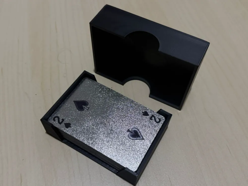 playing card holder - Free 3D Print Model - MakerWorld