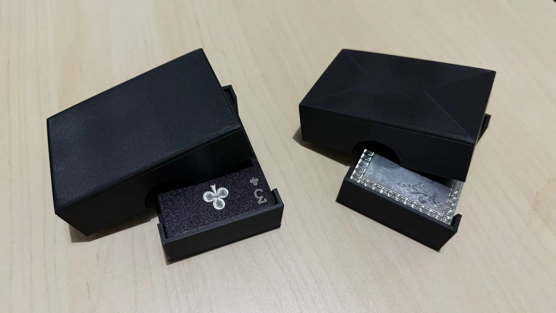 playing card holder - Free 3D Print Model - MakerWorld