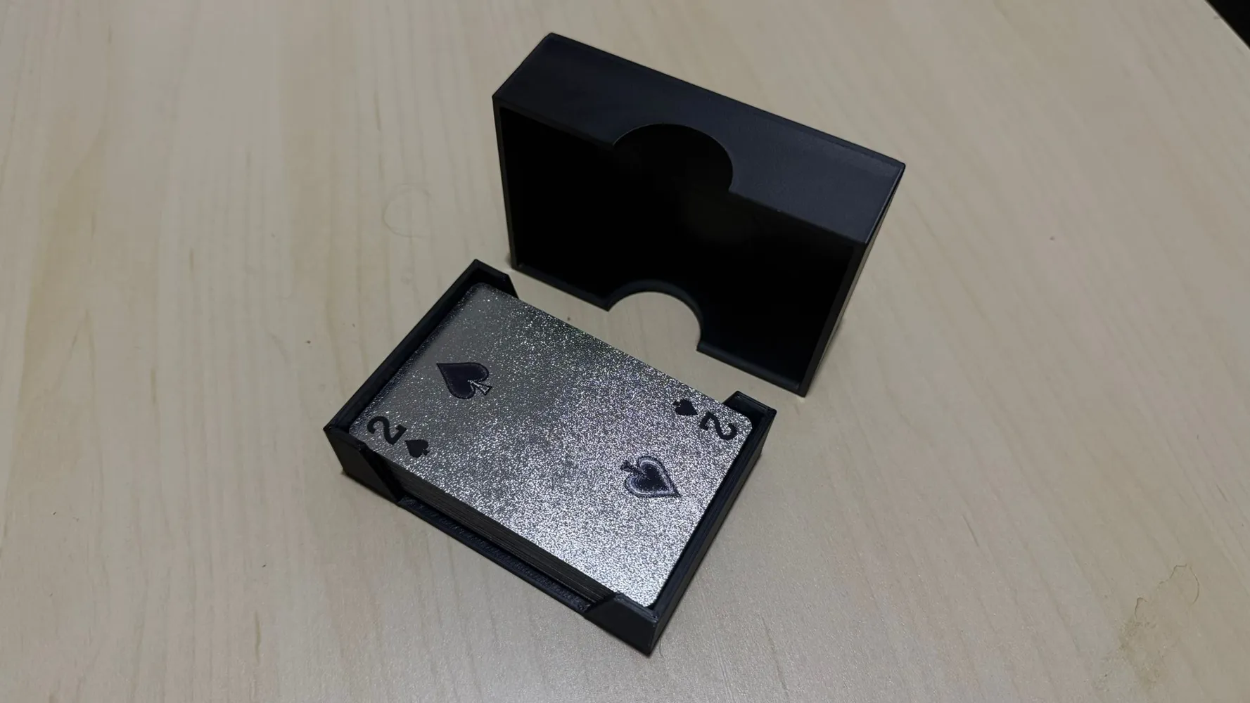 playing card holder - Free 3D Print Model - MakerWorld